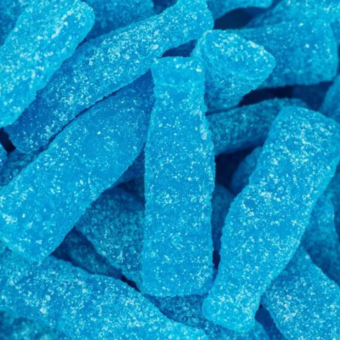 Sour Fizzy Blue Gummy – Candy Carousel Swedish Candy